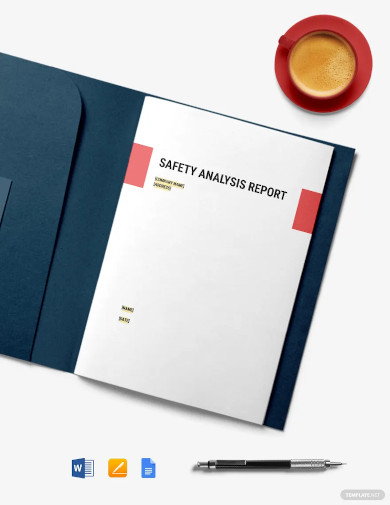 Safety Report Templates - 27+ Free Word, PDF, Apple Pages Format Download