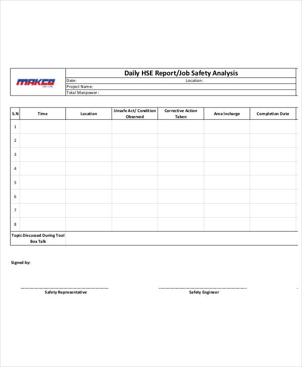 36+ Report Formats - Word, PDF