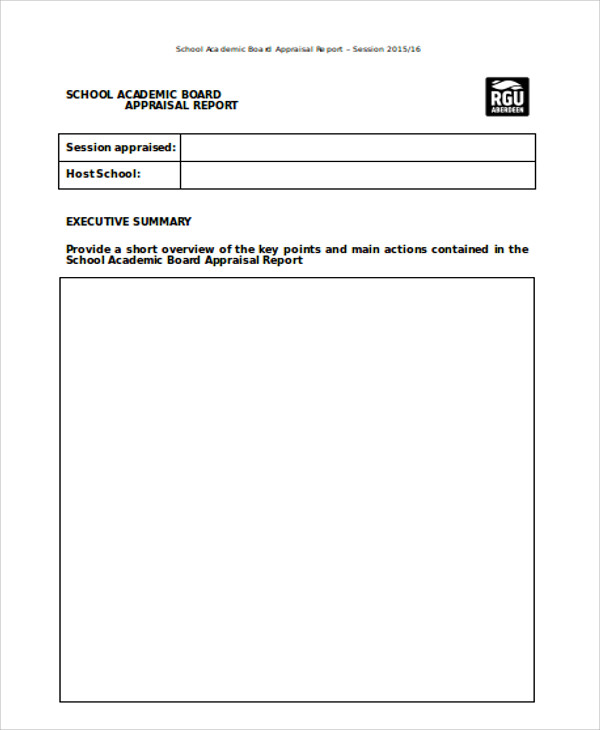 11+ Sample Academic Report Templates