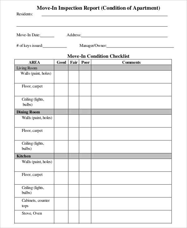 21+ Inspection Report Templates - Word, PDF
