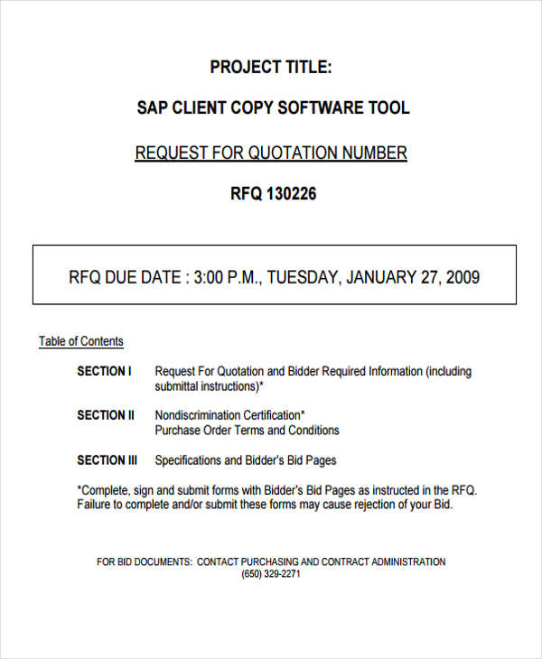 40+ Quotation Formats in PDF