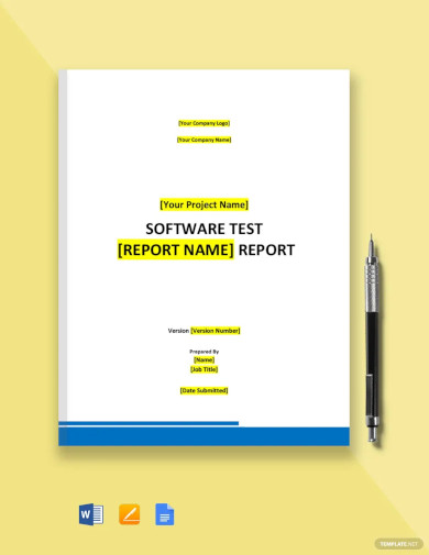 13+ Test Report Templates - PDF, Google Docs, Word, Apple Pages Format ...