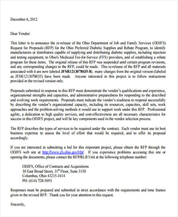 11+ Bid Rejection Letter Templates