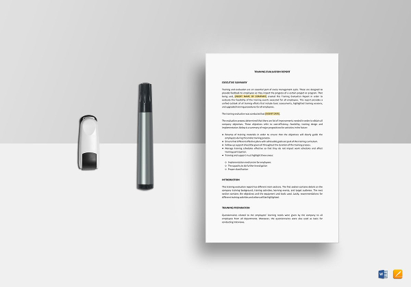 Free 36+ Training Report Templates, Free Sample, Example Format Download