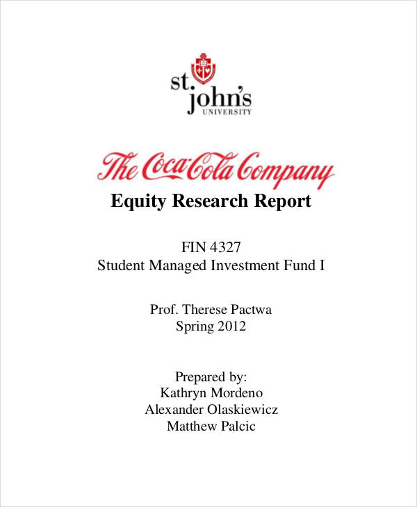 Research Report Format Template - 11+ Free Word, PDF Format Download