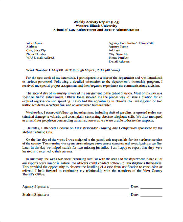 23+ Activity Report Templates- Free Word, PDF Format Download