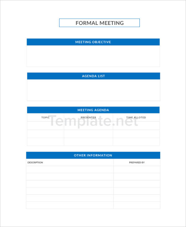 49+ Agenda Templates and Examples