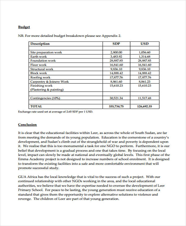 17+ School Project Proposal Templates -Free Word, PDF Format Download
