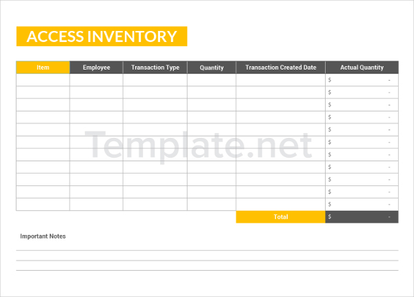 22+ Inventory Templates - Word, Docs, PDF