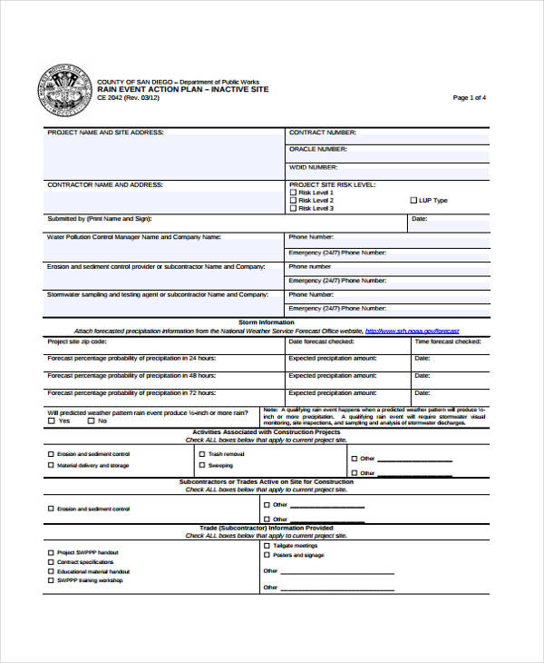 16+ Event Action Plan Templates - Sample, Example Format Download