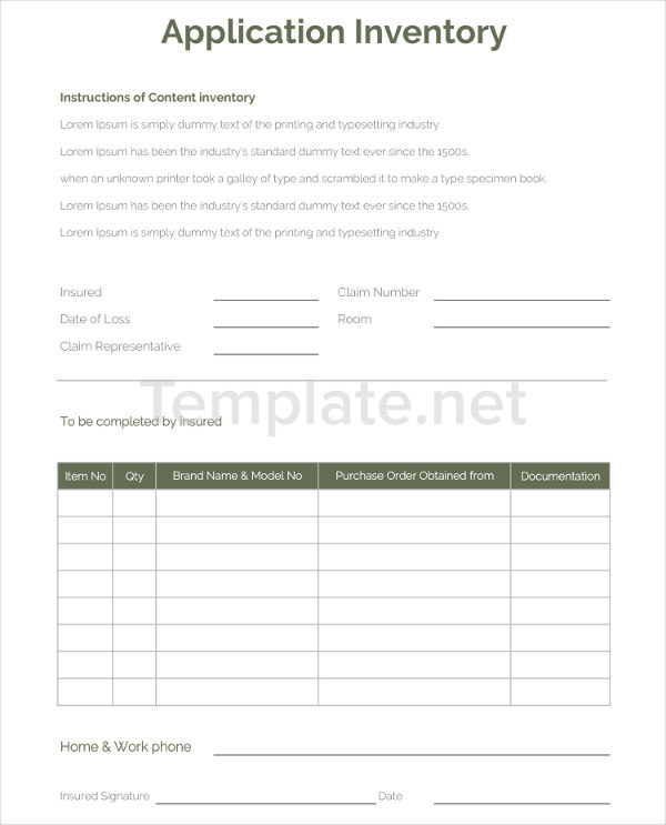 22+ Inventory Templates - Word, Docs, PDF