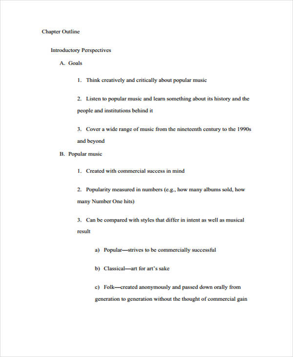 31 Outline Format