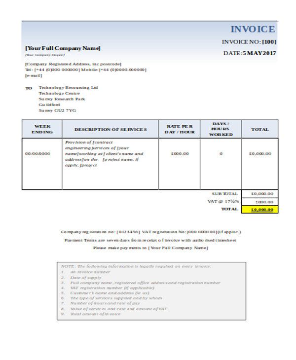 8+ Work Receipt Templates -Word, PDF