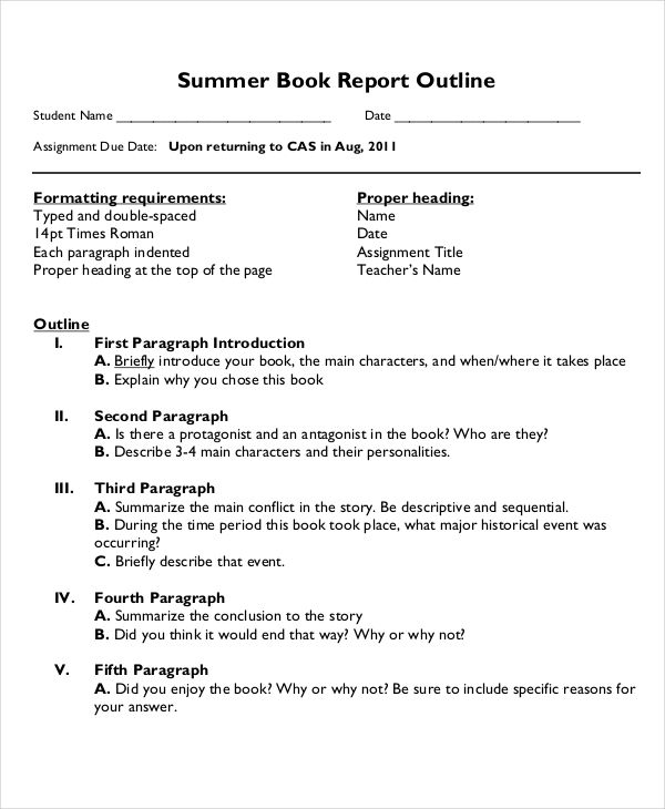 29+ Outline Templates in PDF