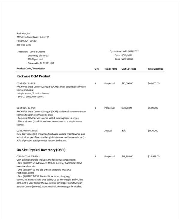 9+ Branding Quotation Templates - Free Sample, Example Format Download