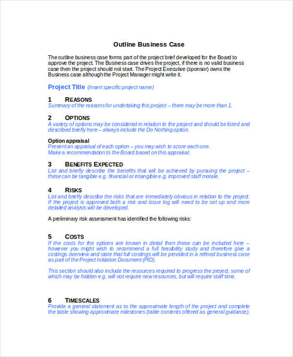 44 Outline Templates In Word 44 Outline Templates In Word