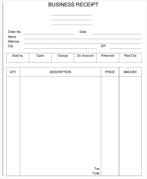 How To Write A Sales Order Receipt How To Fill Out A Receipt Book