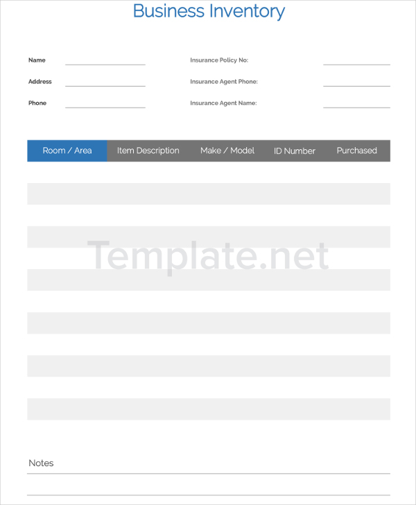 22+ Inventory Templates - Word, Docs, PDF
