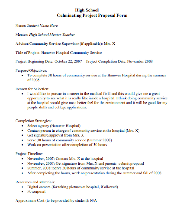 School Proposal Template - 32+ Free PDF Format Download