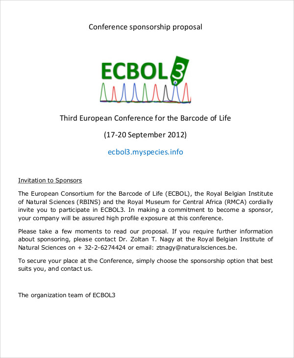 Conference Proposal Templates - 9+ Free Word, PDF Format Download