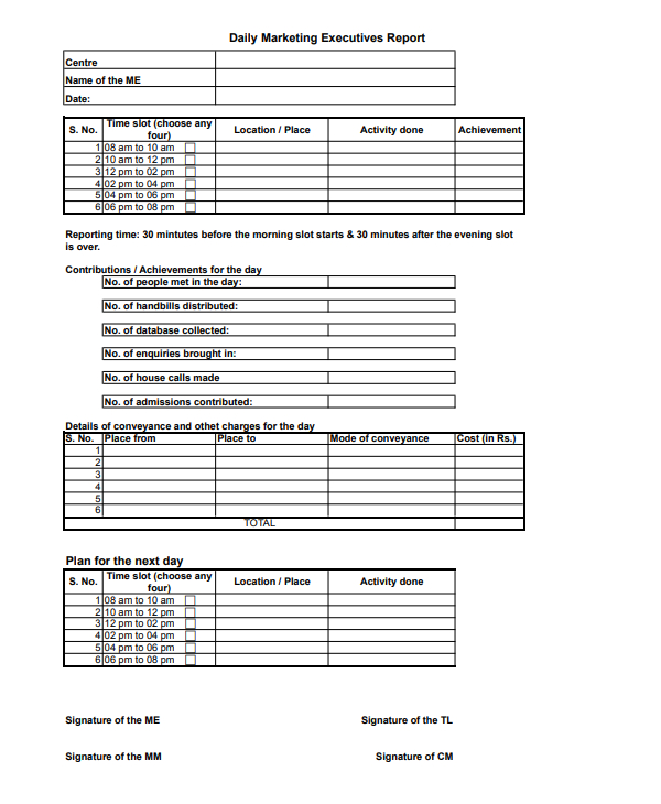 24+ Sample Marketing Report Templates - Docs, Word, PDF