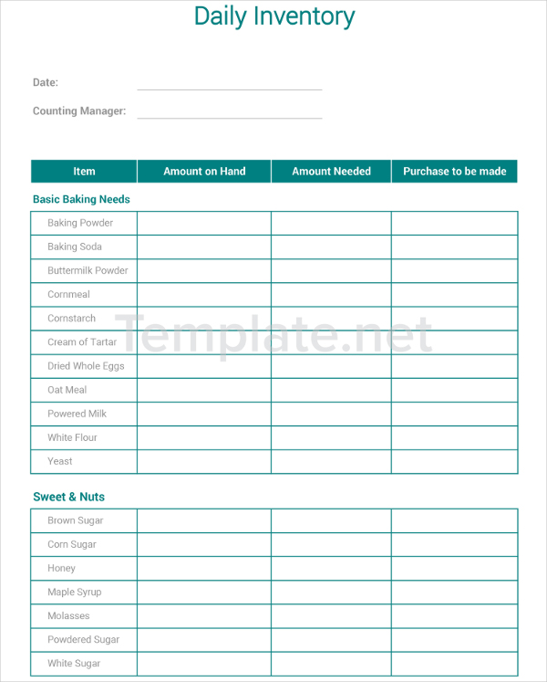 22+ Inventory Templates - Word, Docs, PDF