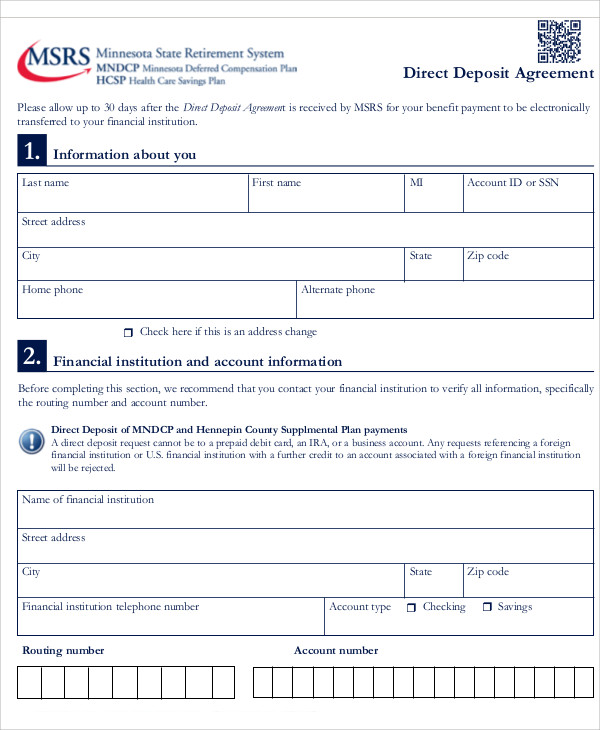 Deposit Agreement Templates - 9+ Free Sample, Example Format Download ...