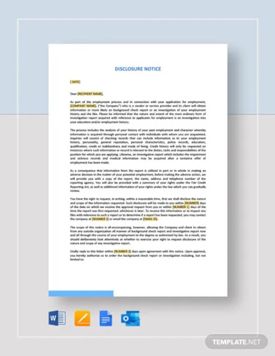 30+ Free Notice Templates