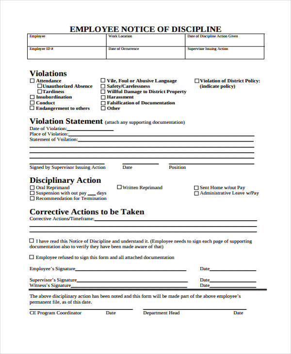 23+ Notice Templates