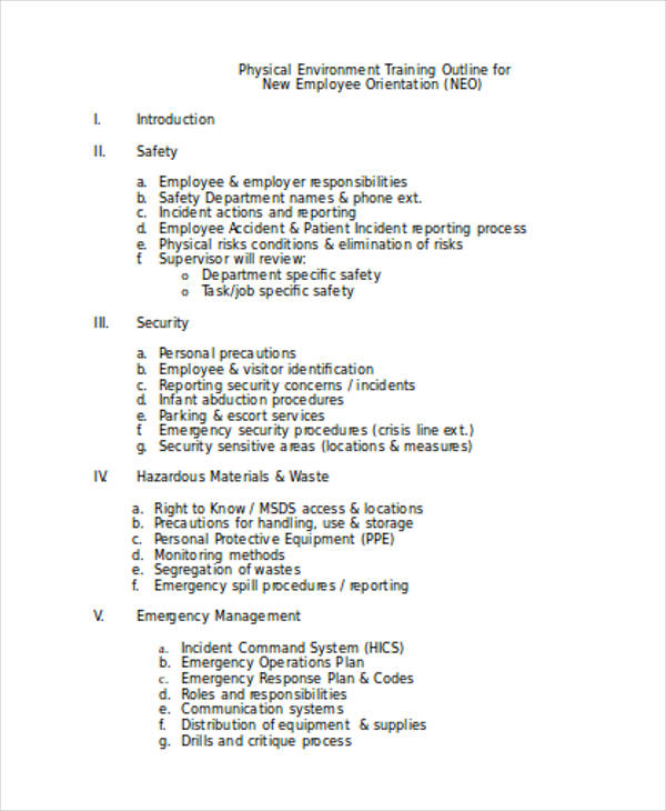 28 Outline Templates in Word | Free & Premium Templates