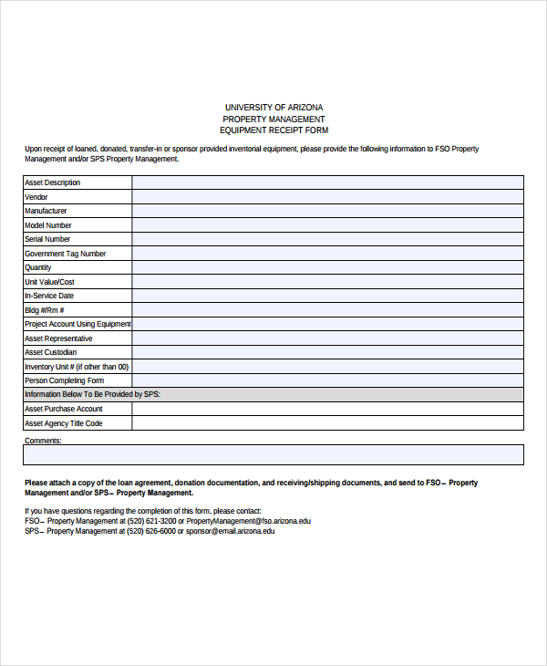 8+ Transfer Receipt Templates - Free Samples, Examples Format Download