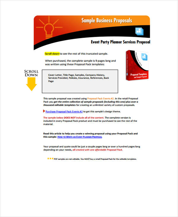 10 Corporate Event Proposal Templates Word PDF Apple Pages