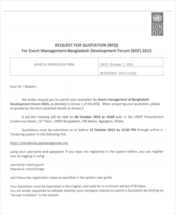 12+ Company Quotation Templates - Sample, Example Format Download