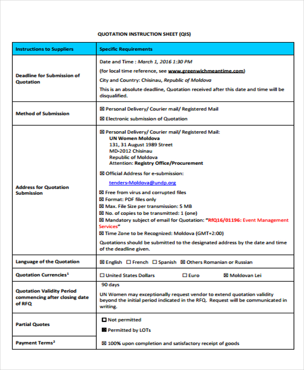 19+ Event Quotation Templates - Free Sample, Example Format Download