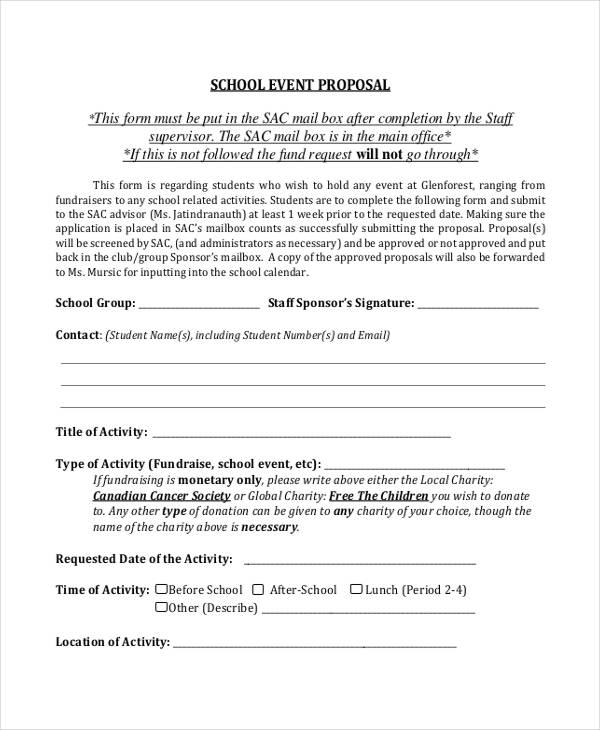 School Proposal Template - 32+ Free PDF Format Download