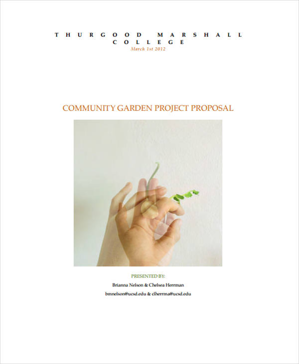 12+ Community Proposal Templates - Free Sample, Example Format Download