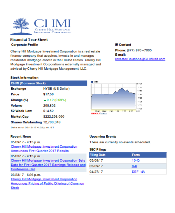 Investment Sheet Templates - 4+ Free PDF Format Download
