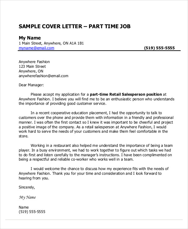 Presentation Letter For A Job For Your Needs Letter Template Collection