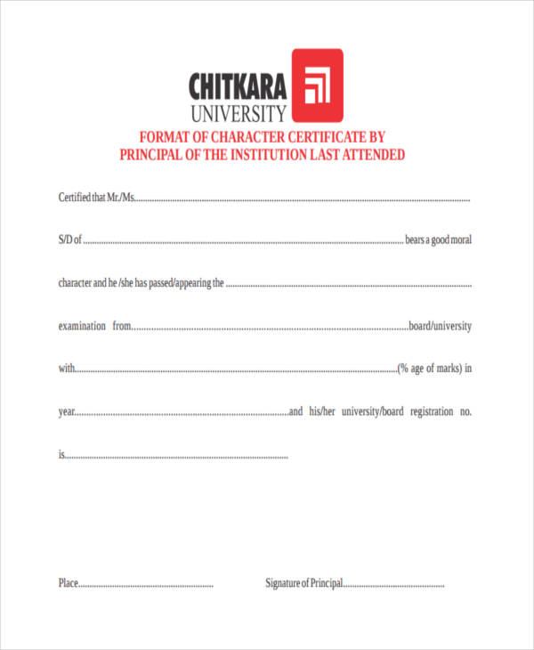 Certificate Formats Templates - 43+ Word, Excel, PDF Documents Download