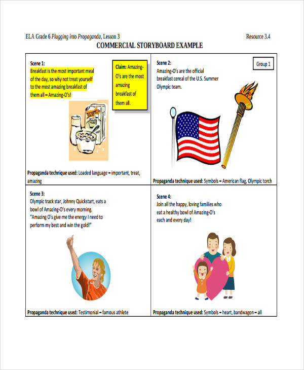 18+ Storyboard Examples