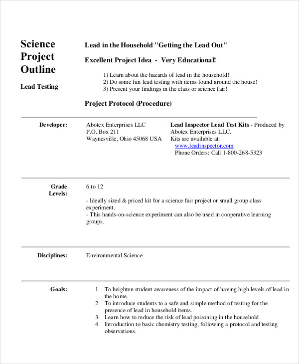 29+ Outline Templates in PDF