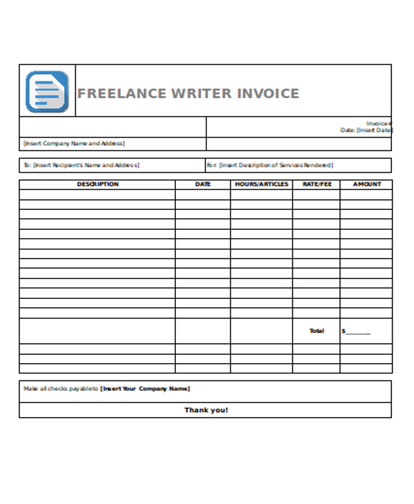 8+ Work Receipt Templates -Word, PDF