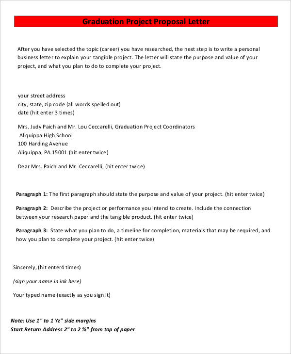 38+ Proposal Letter Templates - Word, PDF