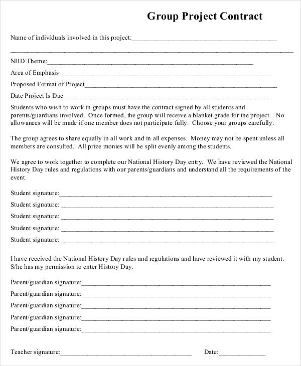 43+ Basic Contract Templates - Google Docs, Word, Apple Pages