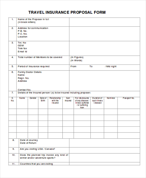 46+ Free Proposal Templates - Word, PDF | Free & Premium Templates