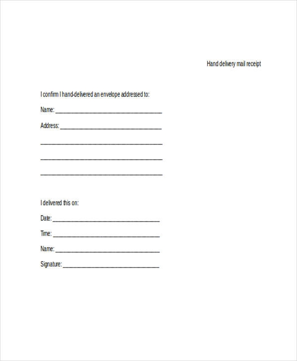 30+ Free Receipt Templates