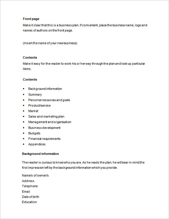 How To Write A Business Proposal