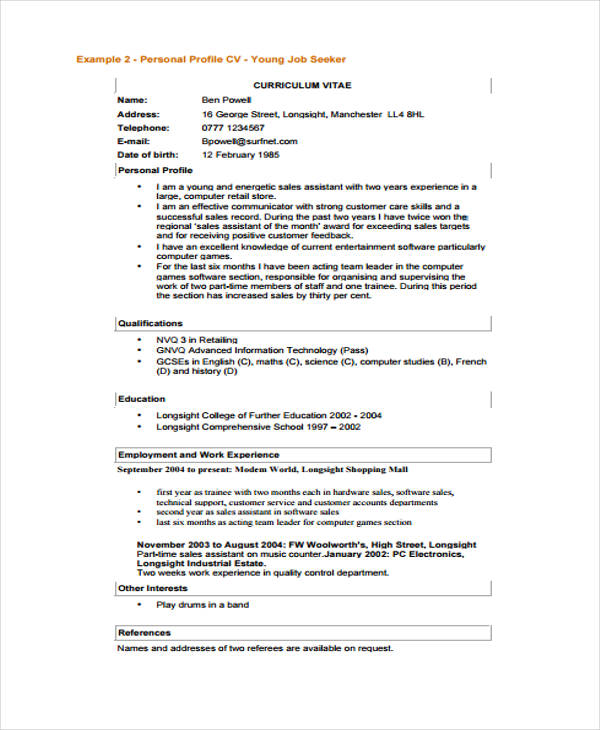 15+ Information Technology Resume Templates - Pdf, Doc