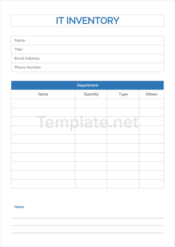 22+ Inventory Templates - Word, Docs, PDF