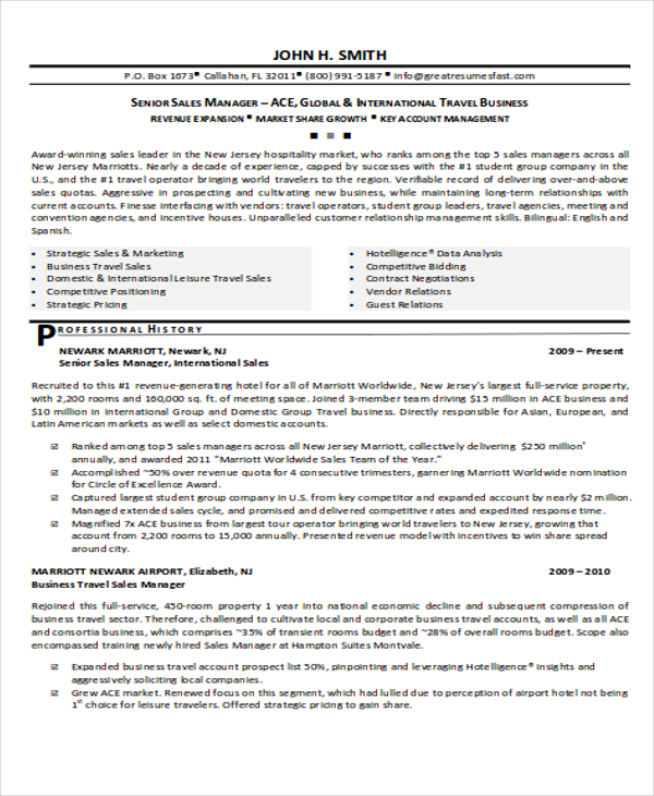 13+ International Curriculum Vitae - Sample, Example Format Download